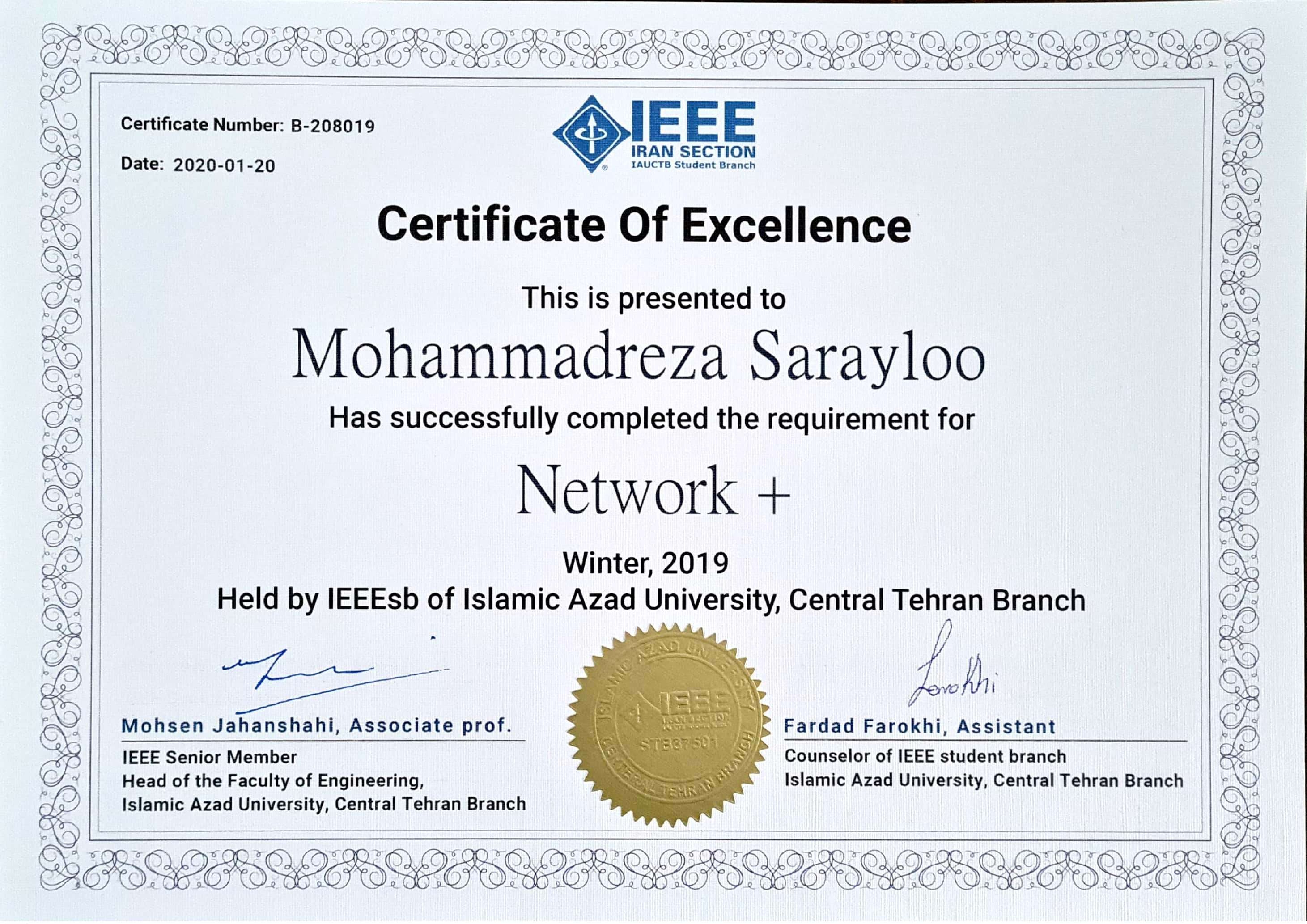 Mohammadreza Sarayloo